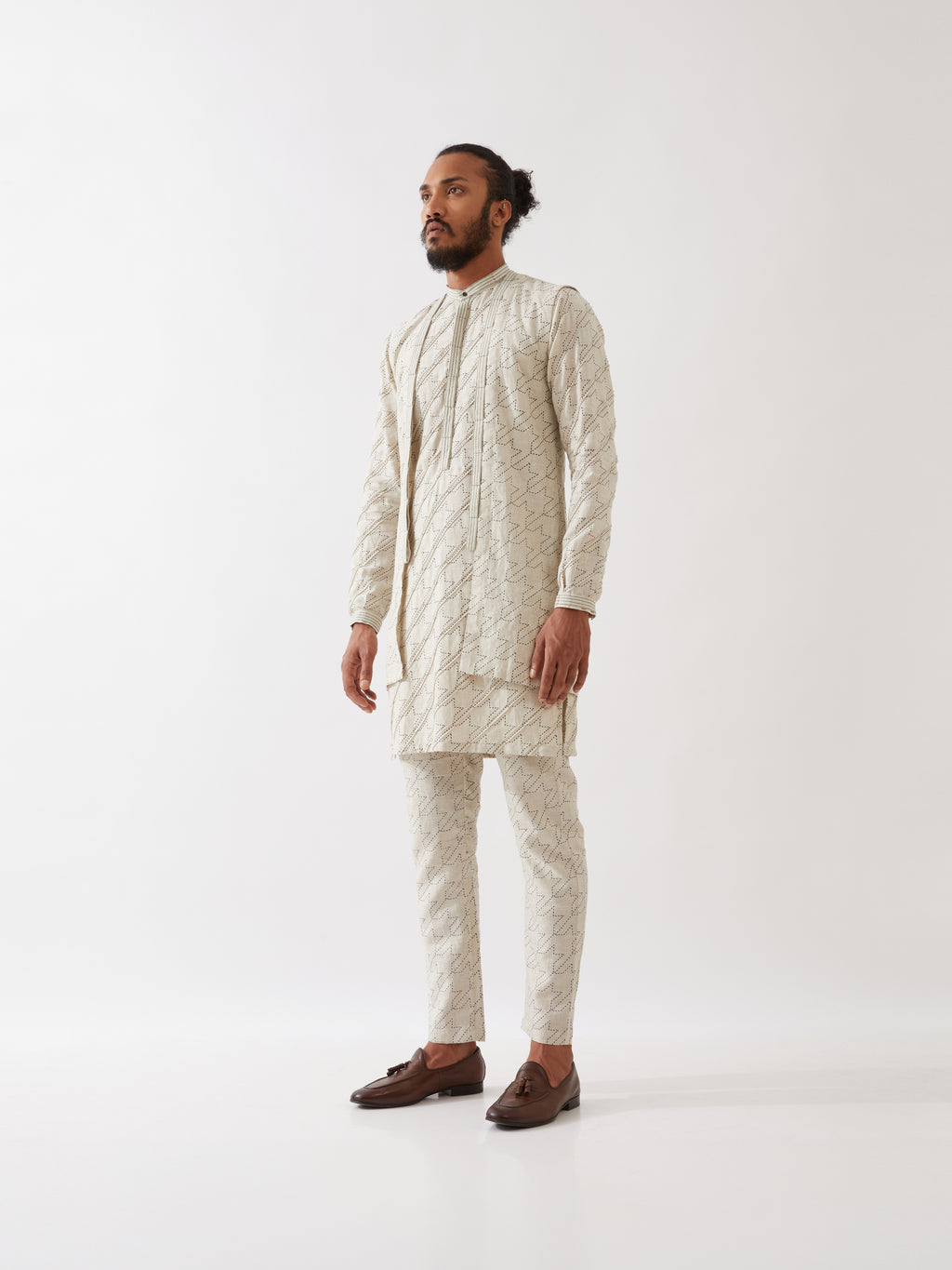 JUDE HOUNDSTOOTH BANDI LOOK - IVORY – Son Of A Noble