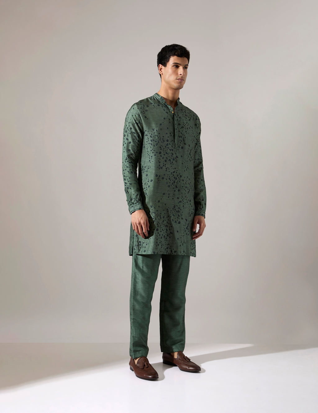 Stephen Dapple Kurta Set - Sage – Son Of A Noble