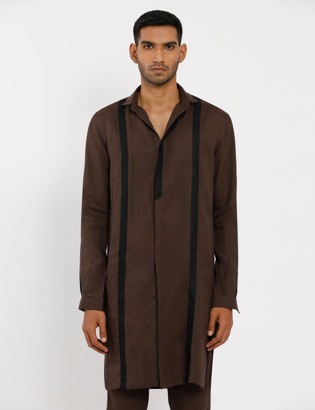 ELY KURTA - BROWN – Son Of A Noble